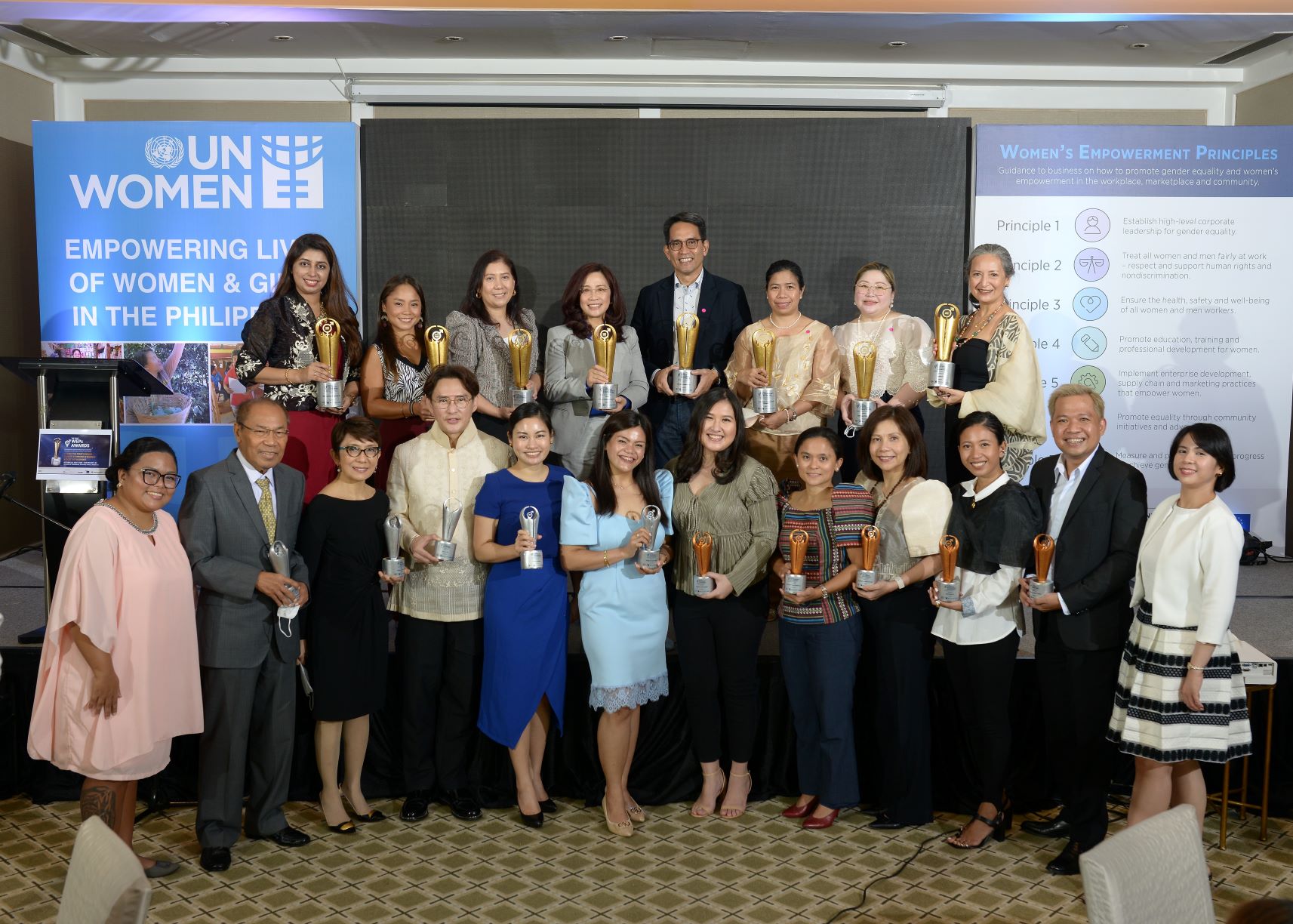 Philippine firms and business leaders recognized at the 2022 Women’s Empowerment Principles ...